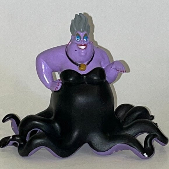 Toys | 4 Evil Ursula Pvc Cake Topper Figure Disney Little Mermaid ...